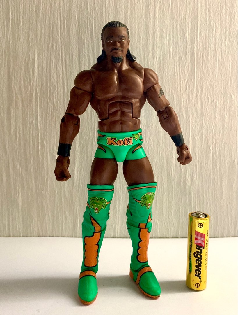 2011 Mattel WWE Elite - Kofi Kingston, Hobbies & Toys, Toys & Games on ...