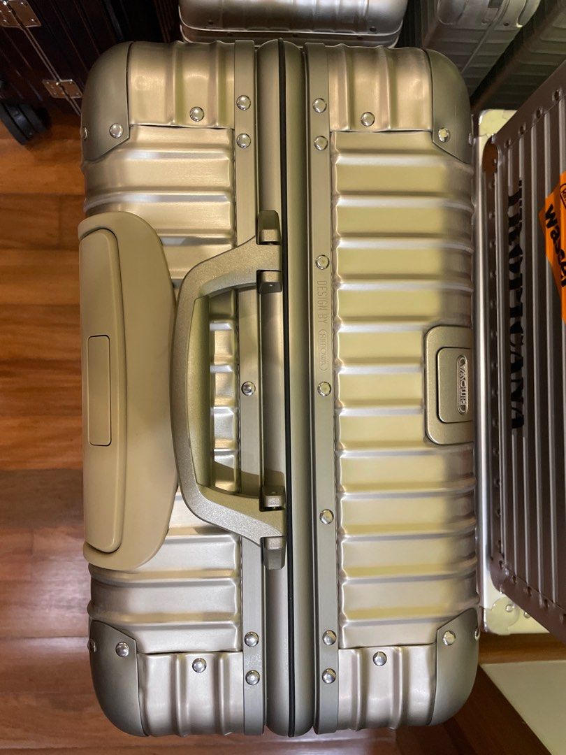 45L Rimowa Topas Titanium Cabin Plus, Hobbies & Toys, Travel, Luggage ...
