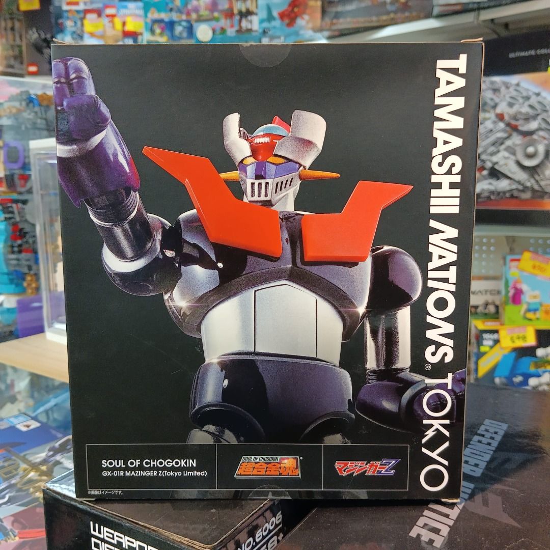 （旺角家樂坊9樓門市）全新 BANDAI [超合金魂] GX-01R MAZINGER Z 鐵甲萬能俠 1號 『TAMASHII NATIONS TOKYO』TOKYO LIMITED ...