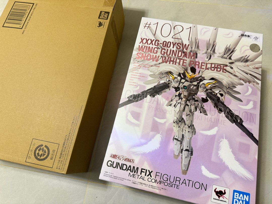 日版 魂商店 GFFMC Wing Gundam Zero 白雪姬, 興趣及遊戲, 玩具 & 遊戲類 - Carousell