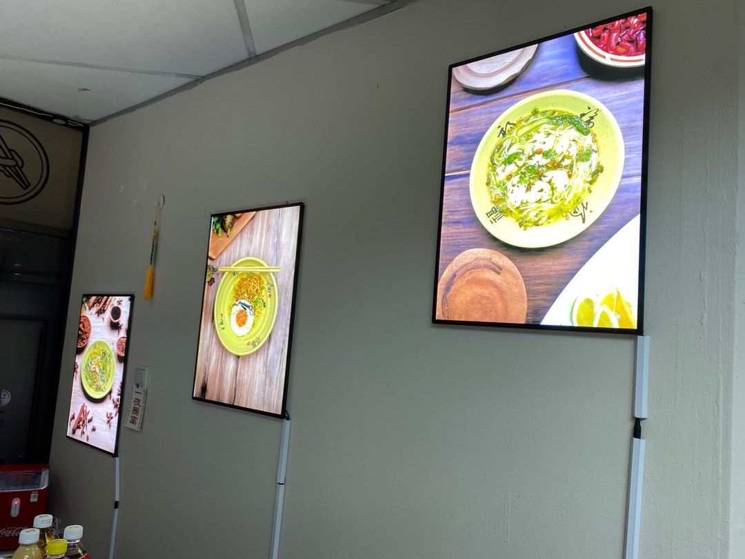 A2 and A3 Poster Frames Ultra Thin Lightbox with Backlight, Hobbies ...