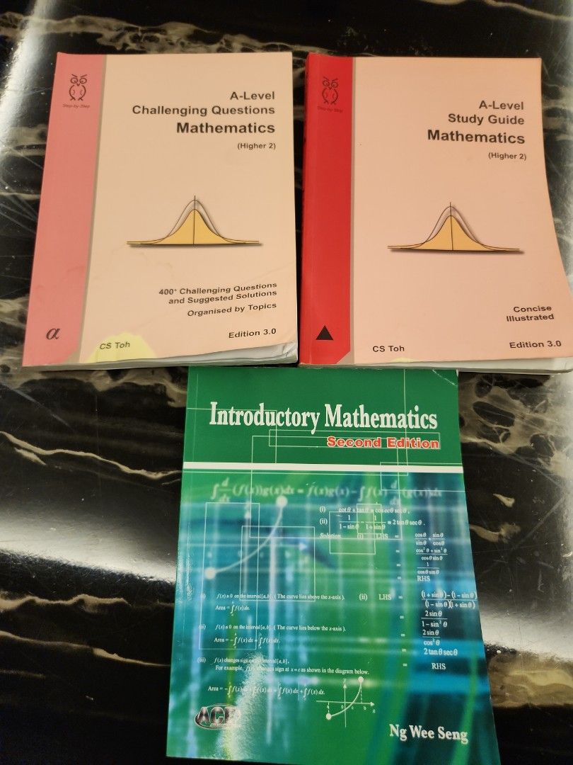 A level and Uni year one math textbook, Hobbies & Toys, Books ...