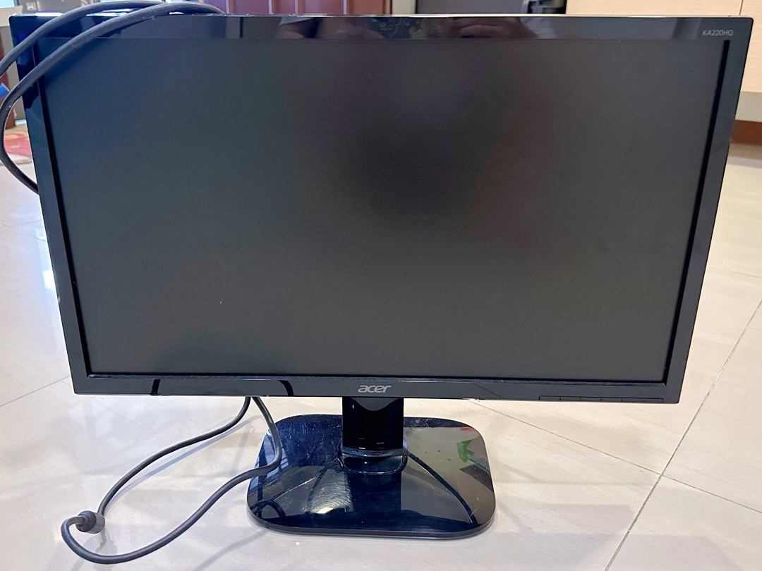 Acer Monitor KA220HQ 21.5", supported both VGA and HDMI, Computers ...