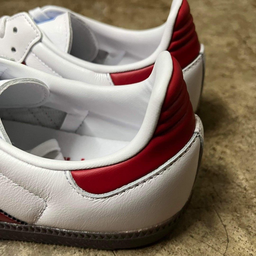 Adidas Samba OG Red, Men's Fashion, Footwear, Sneakers on Carousell