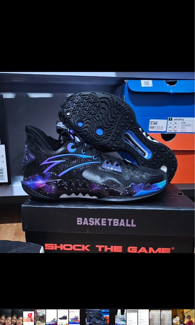 Anta ShockWave 5 “Dark Matter” US 10.5 EU44 Anta Shockwave 5, Men's ...