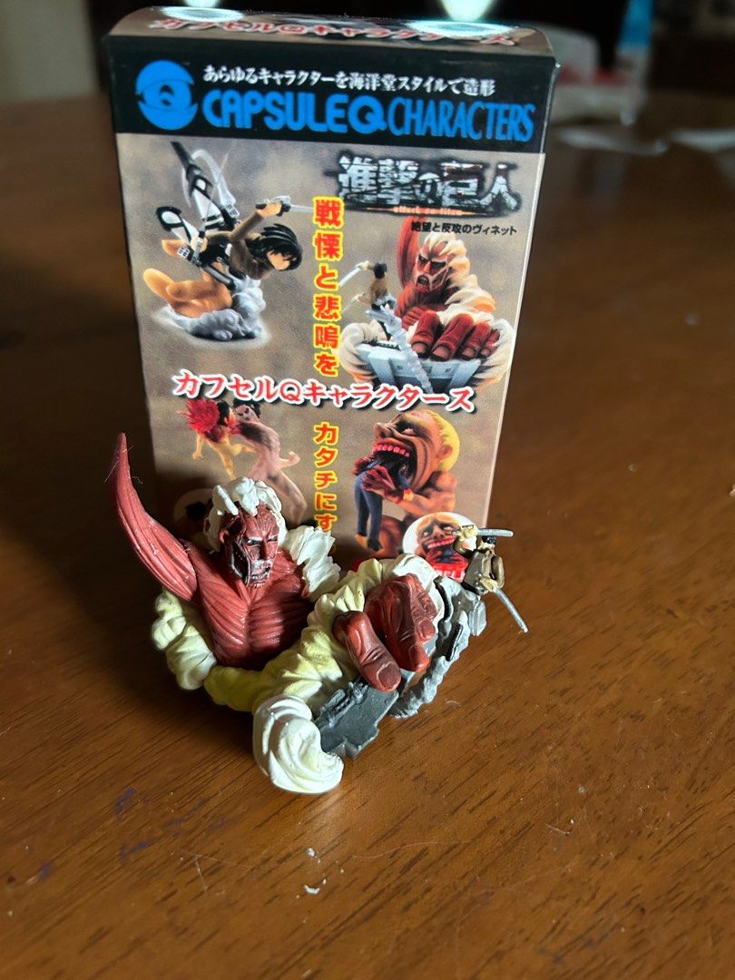 Attack on titan mini figure, Hobbies & Toys, Toys & Games on Carousell