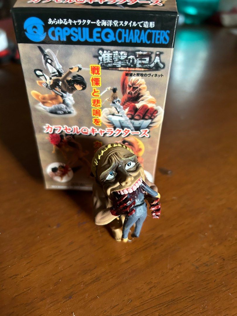 Attack on titan mini figure, Hobbies & Toys, Toys & Games on Carousell
