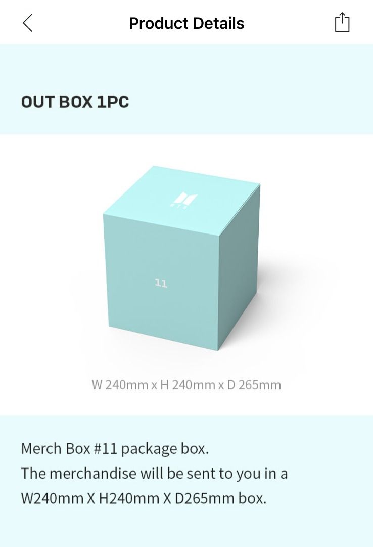Authentic BTS Merch Box #11, Hobbies & Toys, Memorabilia & Collectibles ...