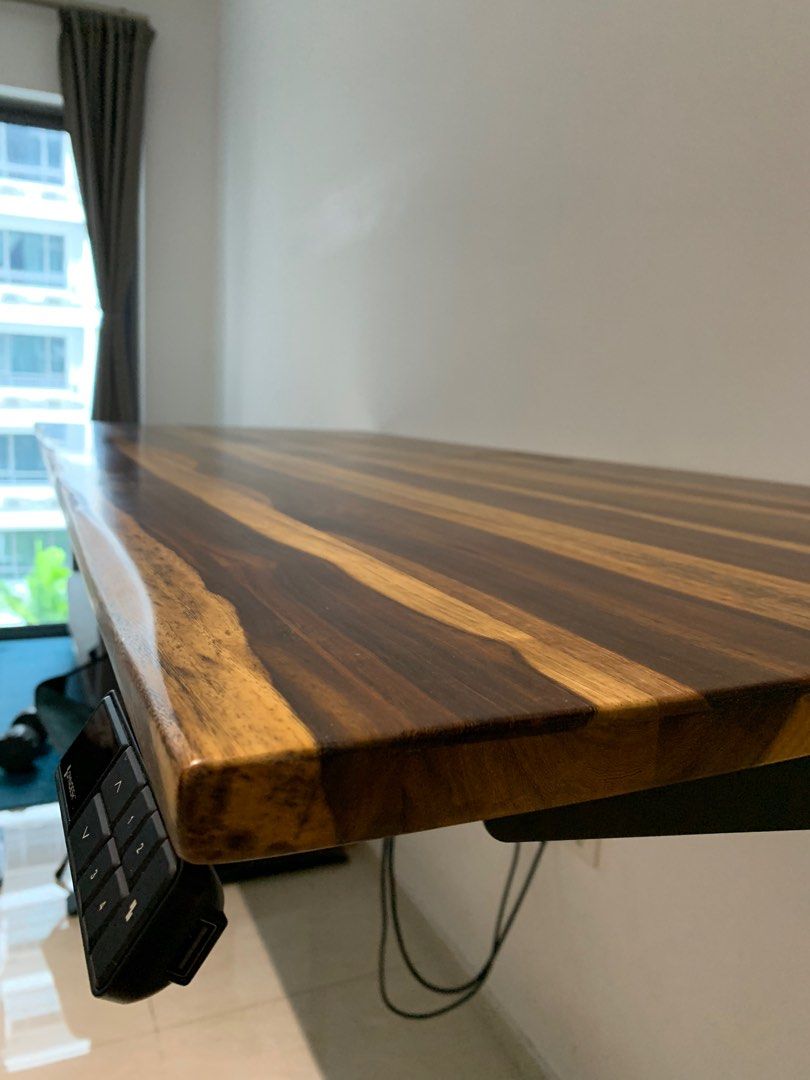 Omnidesk Ascent Wildwood+ Thick Pheasant Wood , Furniture & Home Living ...