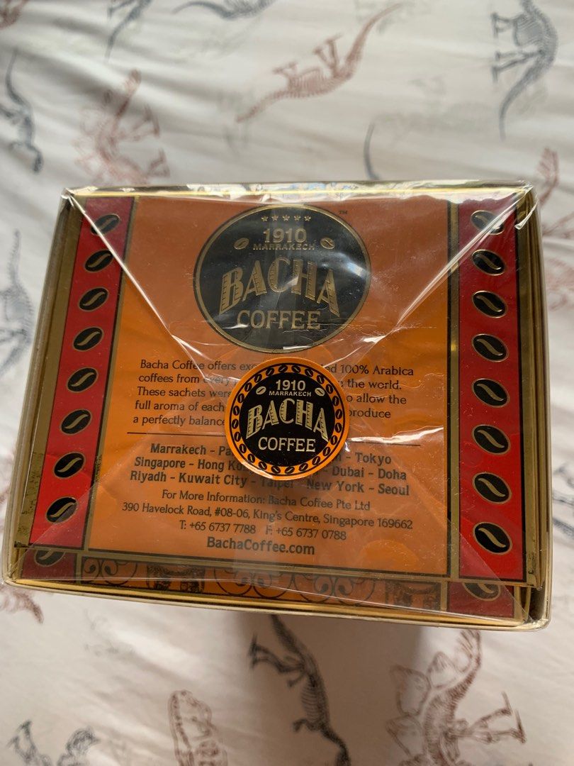 BACHA COFFEE Assorted Coffee Bags Gift Box( 25 Bags), Food & Drinks ...