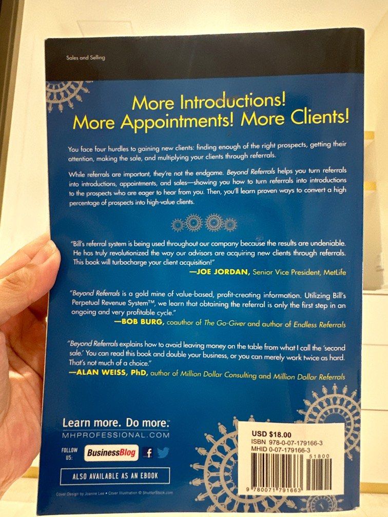 Beyond Referrals by Bill Cates, Hobbies & Toys, Books & Magazines ...