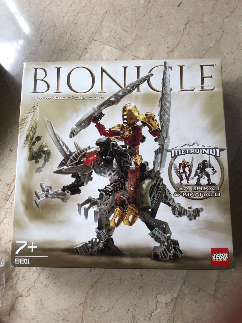 BIONICLE LEGO 8811 TOA LHIKAN & KIKANALO, Hobbies & Toys, Toys & Games ...