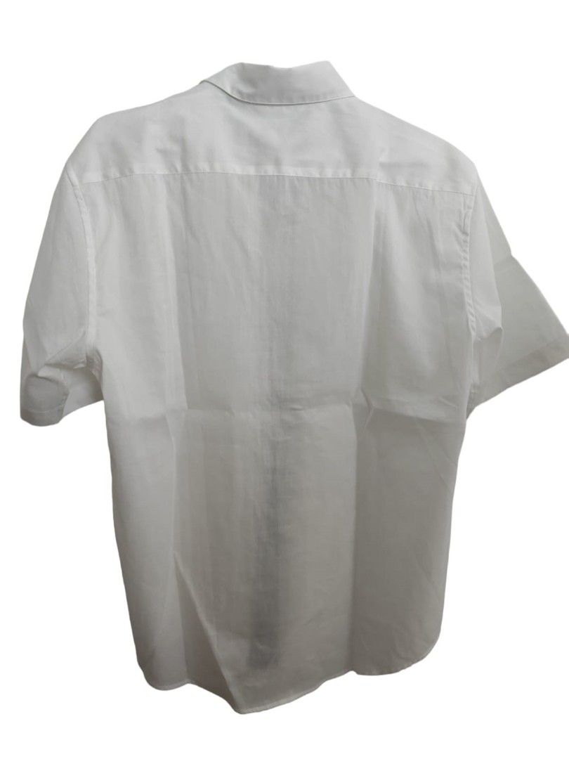 「全新日本直送」Black Label Crestbridge 白色短袖襯衫 (JP Size :M), 名牌, 服裝 - Carousell