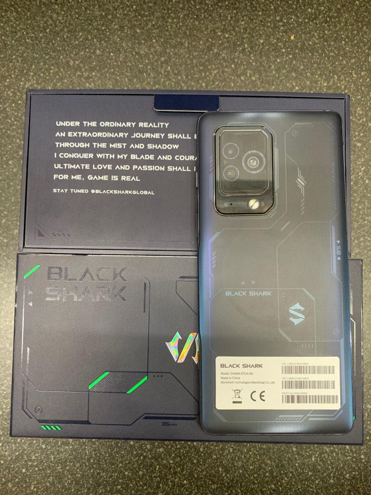 Black shark 5pro 16/256 5G, Mobile Phones & Gadgets, Mobile Phones ...