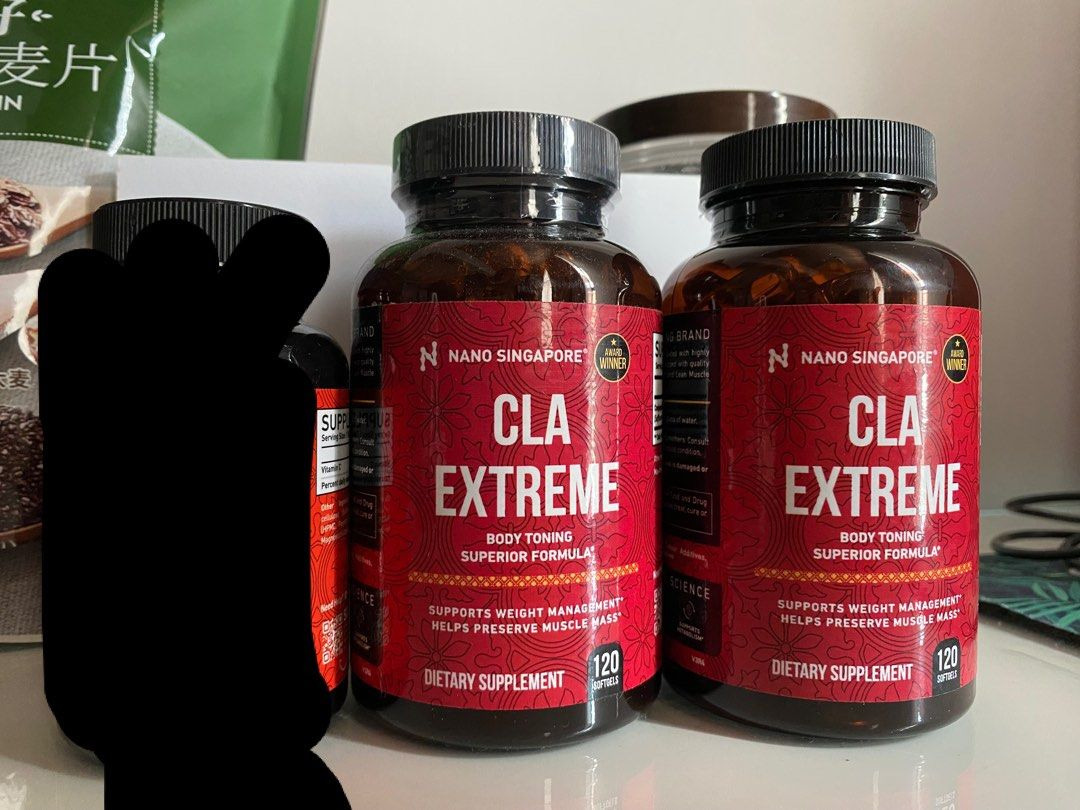 BN CLA extreme Nano Singapore 120 tabs, Health & Nutrition, Health ...