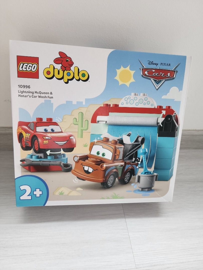 Bn lego diploma lightning mcqueen & mater's car wash fun, Hobbies ...