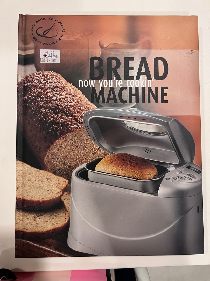 Bread machine book, TV & Home Appliances, Kitchen Appliances, Breadmakers on Carousell