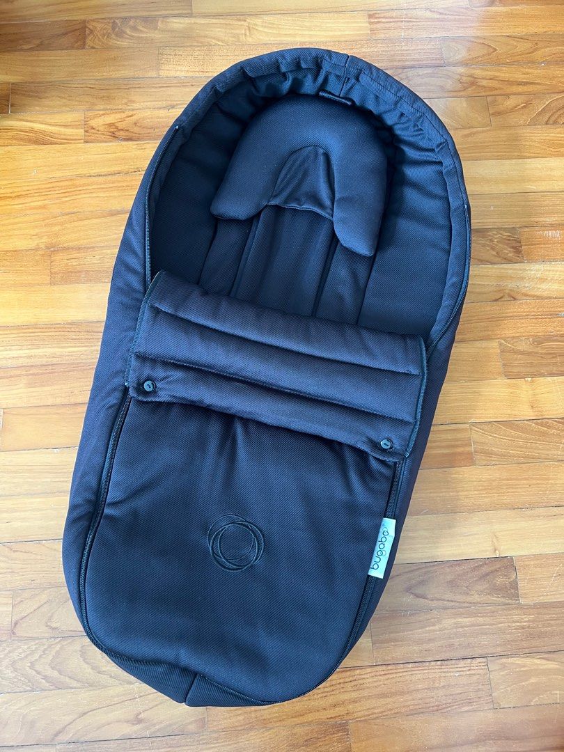 Bugaboo Bee baby cocoon (black), Babies & Kids, Going Out, Other Babies ...