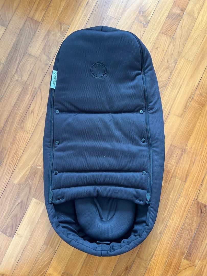 Bugaboo Bee baby cocoon (black), Babies & Kids, Going Out, Other Babies ...