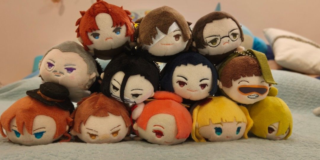 Bungo Stray Dogs Mochis mochimochi mascot [Port Mafia] BSD plush, Hobbies & Toys, Collectibles ...