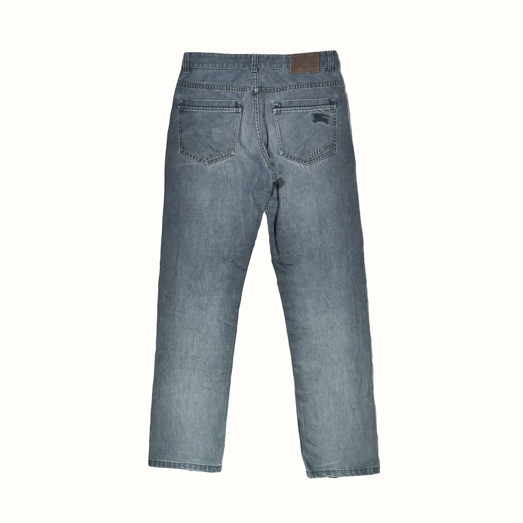 Burberry acid washed black jeans, Men's Fashion, Bottoms, Jeans on ...