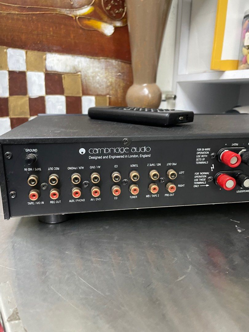 Cambridge Audio A500 Integrated Amplifier, Audio, Soundbars, Speakers ...