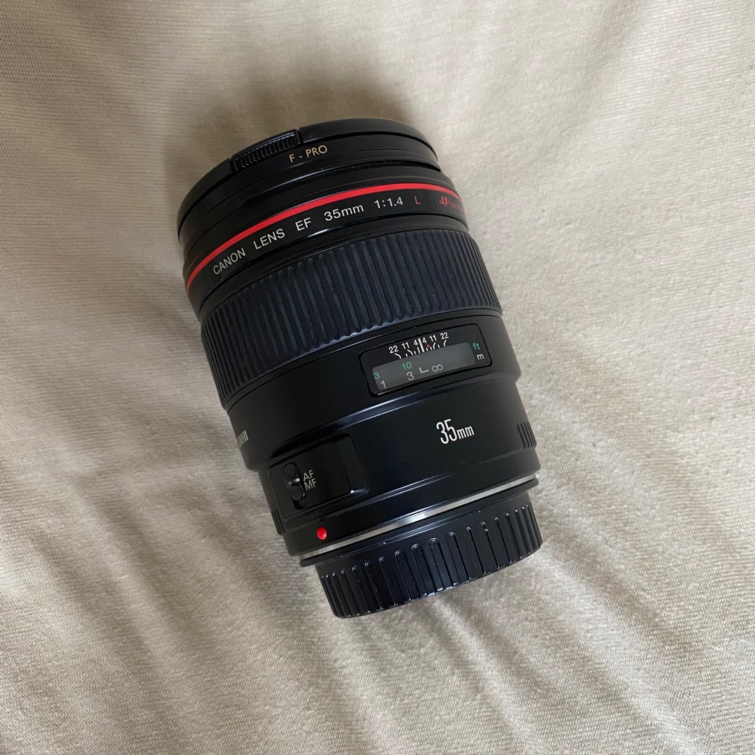Canon EF 35mm f1.4 L USM Prime Lens, Photography, Lens & Kits on Carousell