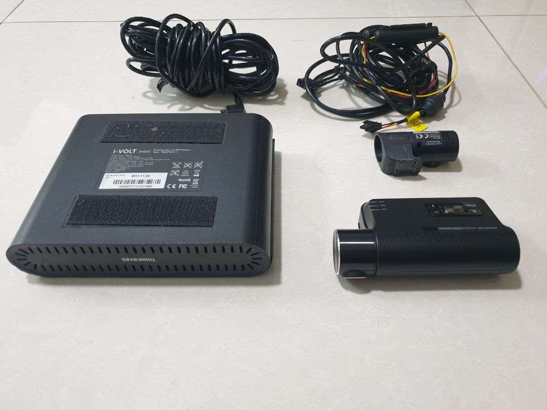 Thinkware Car Dashcam Model: F800 Pro Front Camera, Rear Camera ...