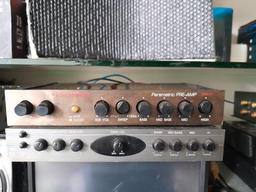 Car pre amp, Audio, Other Audio Equipment on Carousell