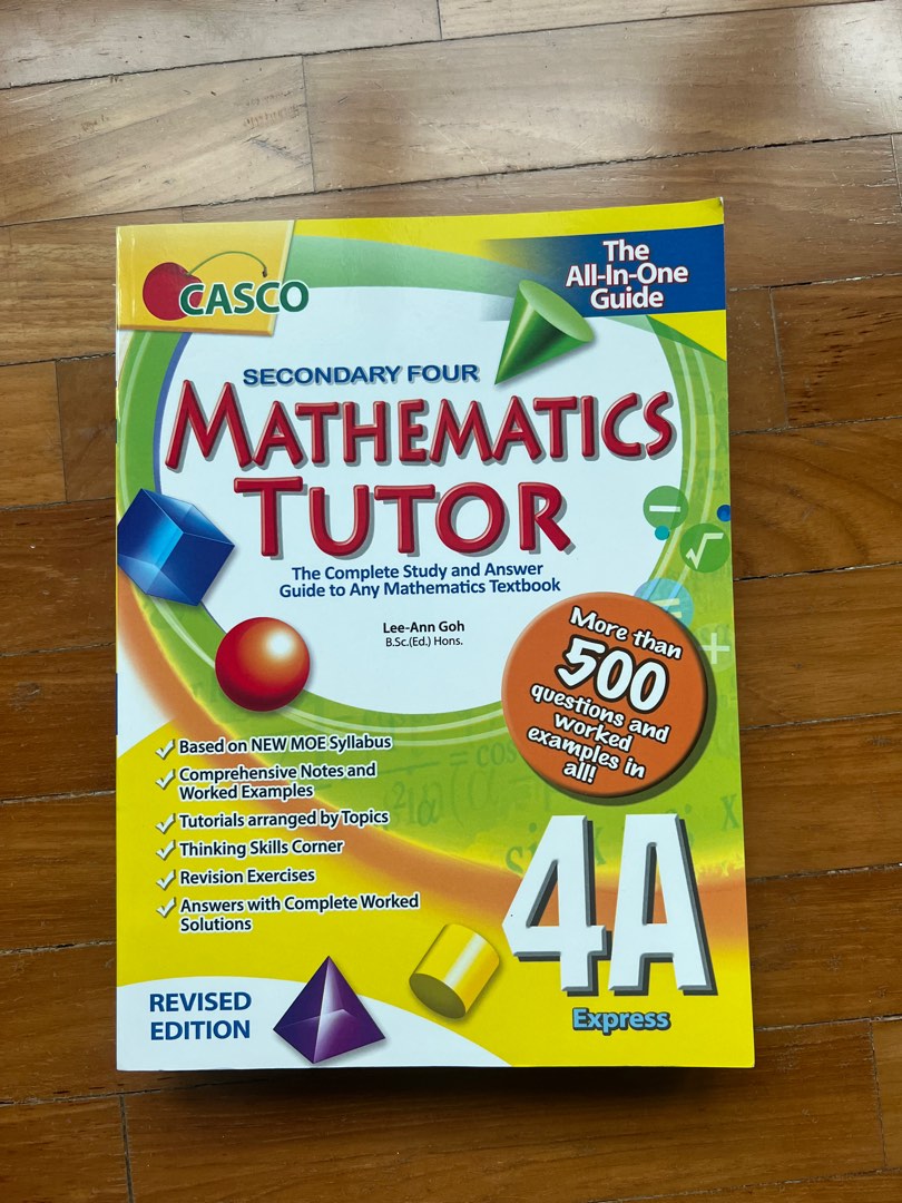 CASCO Math Tutor 4A, Hobbies & Toys, Books & Magazines, Assessment ...