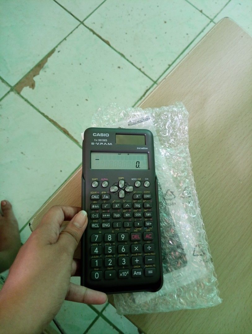 Casio fx-991MS 2nd Edition, Mobile Phones & Gadgets, Other Gadgets on ...