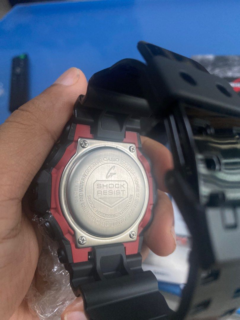 Casio G-Shock GA 700 RGB, Men's Fashion, Watches & Accessories, Watches ...