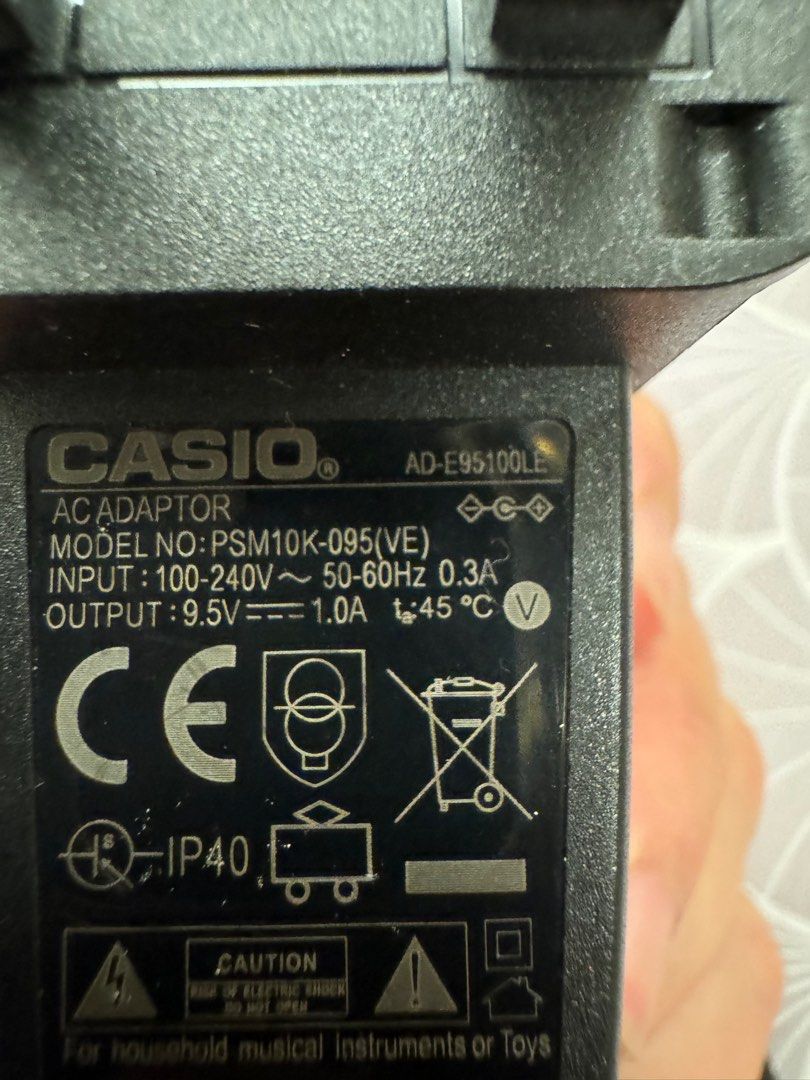 Casio keyboard adapter, Everything Else on Carousell