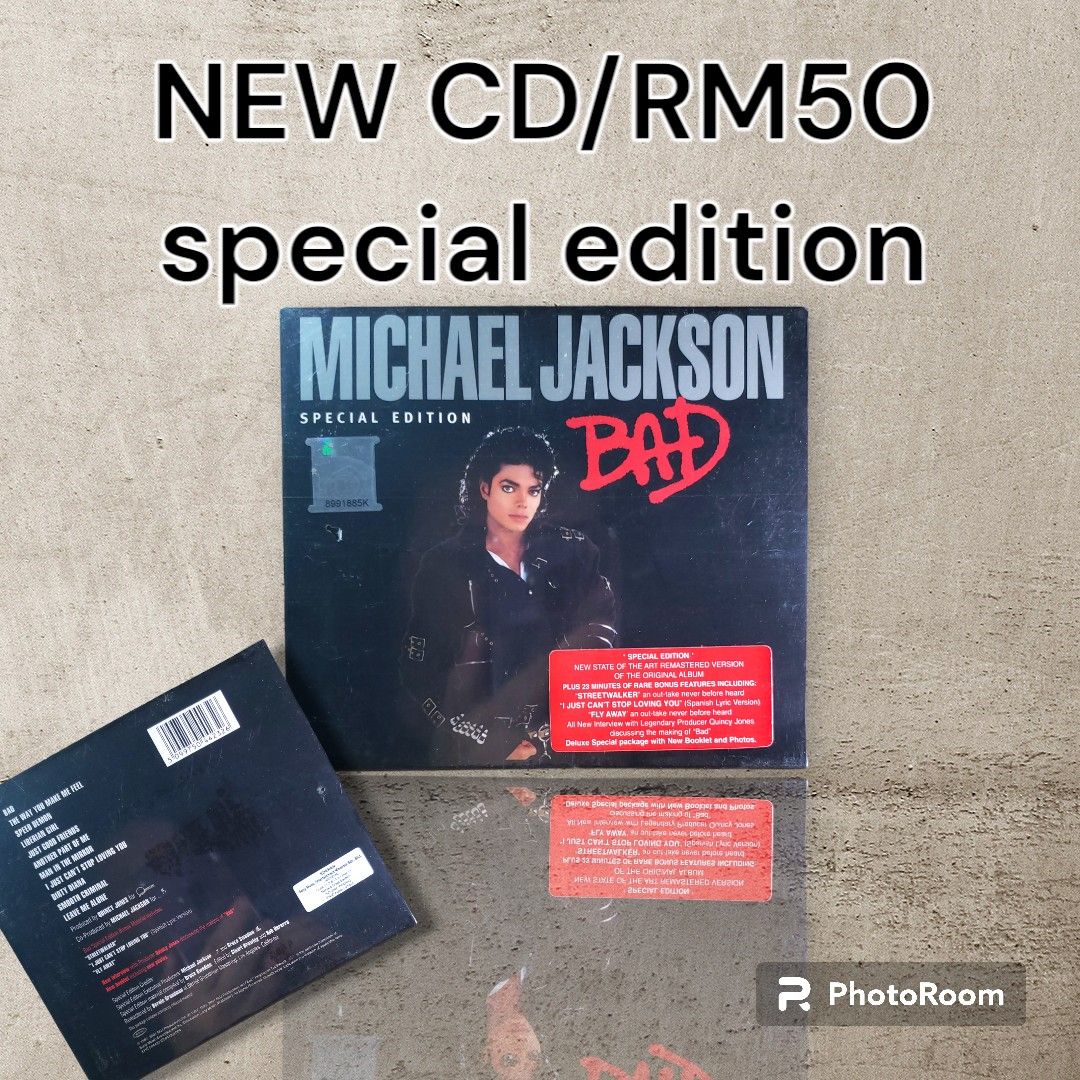 CD MICHAEL JACKSON _ BAD, Hobbies & Toys, Music & Media, CDs & DVDs on ...