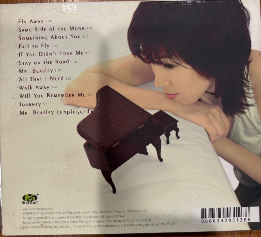 CD: pop, Singapore, local - Corrine May Fly Away (free delivery ...