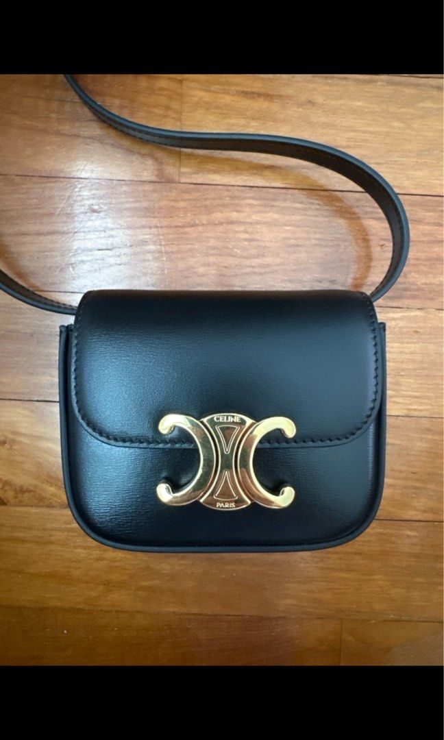 Celine Mini Claude Triomple, Luxury, Bags & Wallets on Carousell