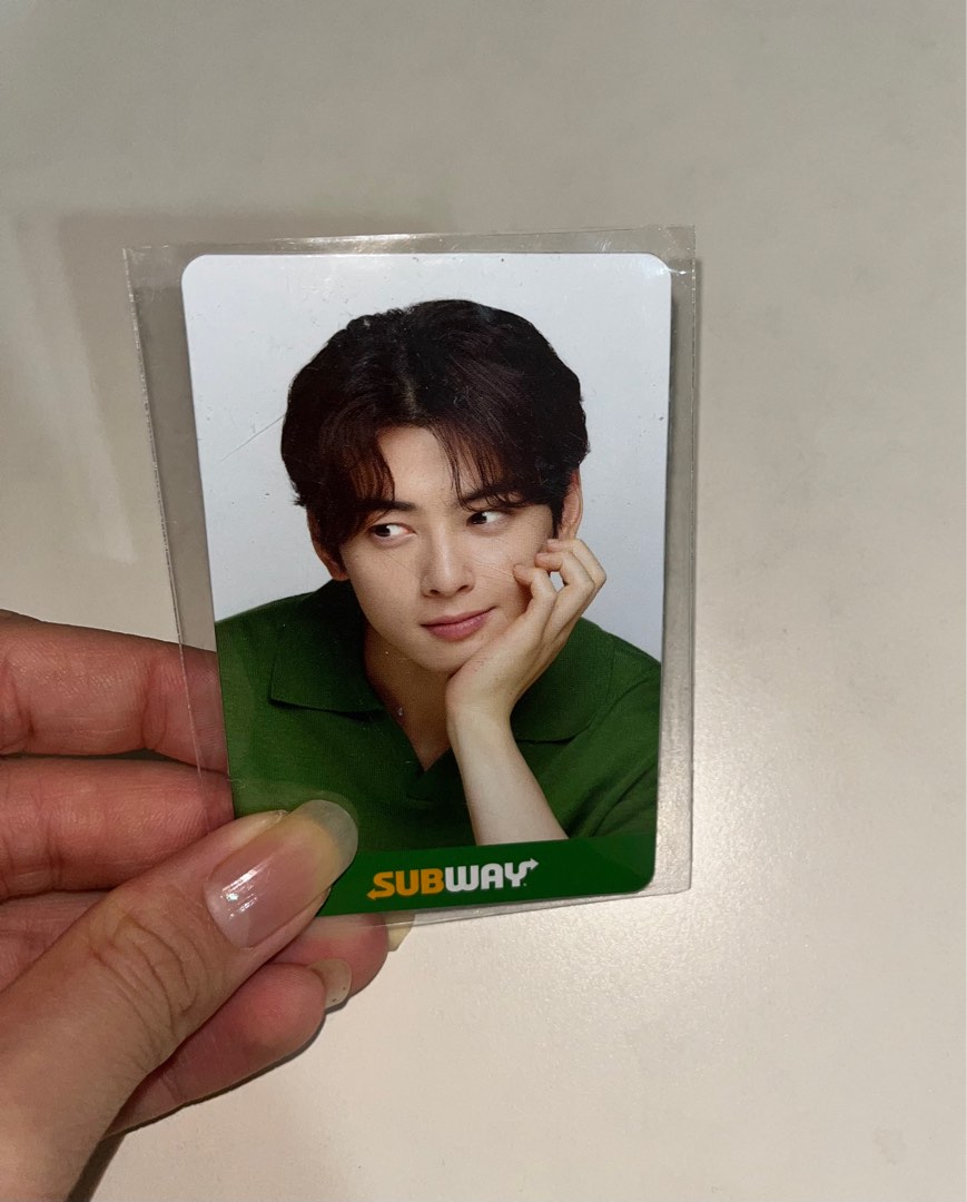 Cha Eun Woo photocard, Hobbies & Toys, Memorabilia & Collectibles, K ...