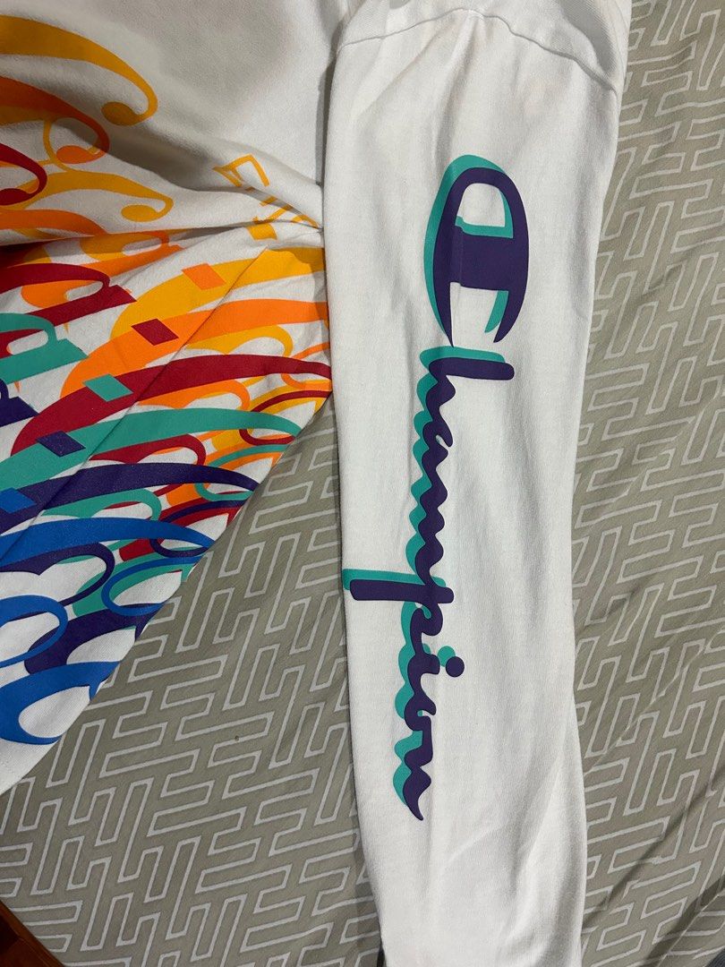 Champion X Coke Collab Long Sleeve Shirt, Men's Fashion, Tops & Sets ...