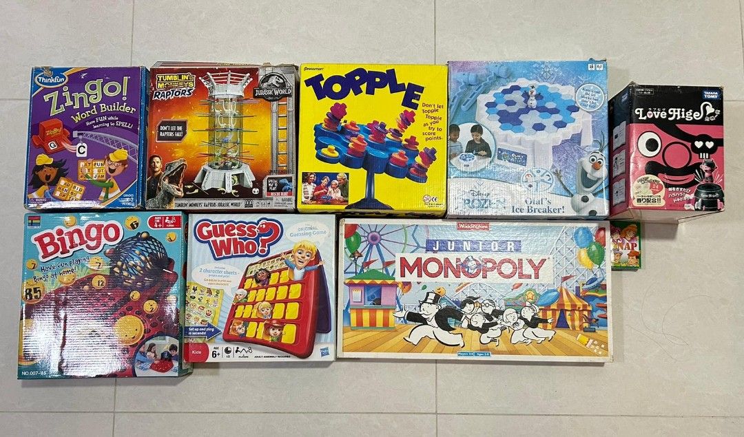 Children Board Games - all for $20, Hobbies & Toys, Toys & Games on ...