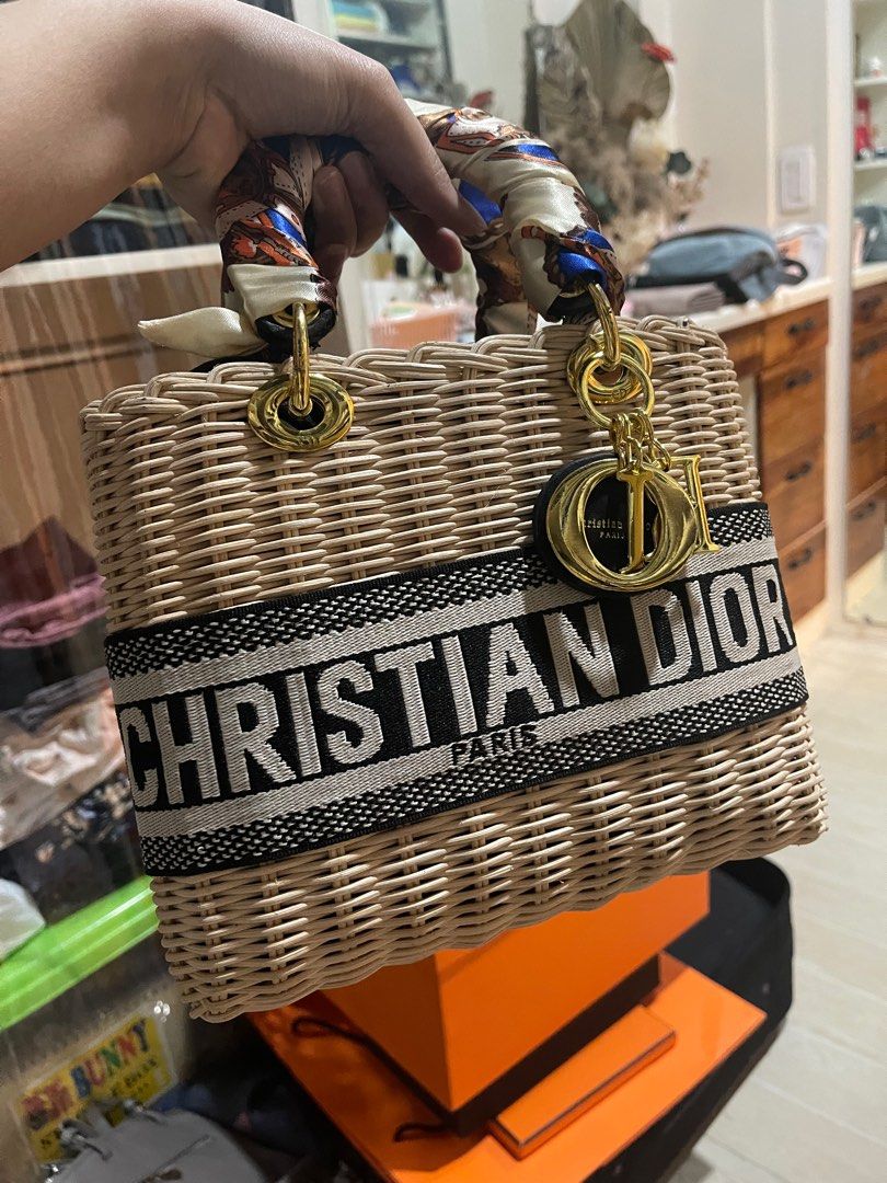 Christian Dior beach bag, Luxury, Bags & Wallets on Carousell