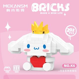 Cinnamoroll DIY Mini Cute Building Blocks Toy, Hobbies & Toys, Toys ...