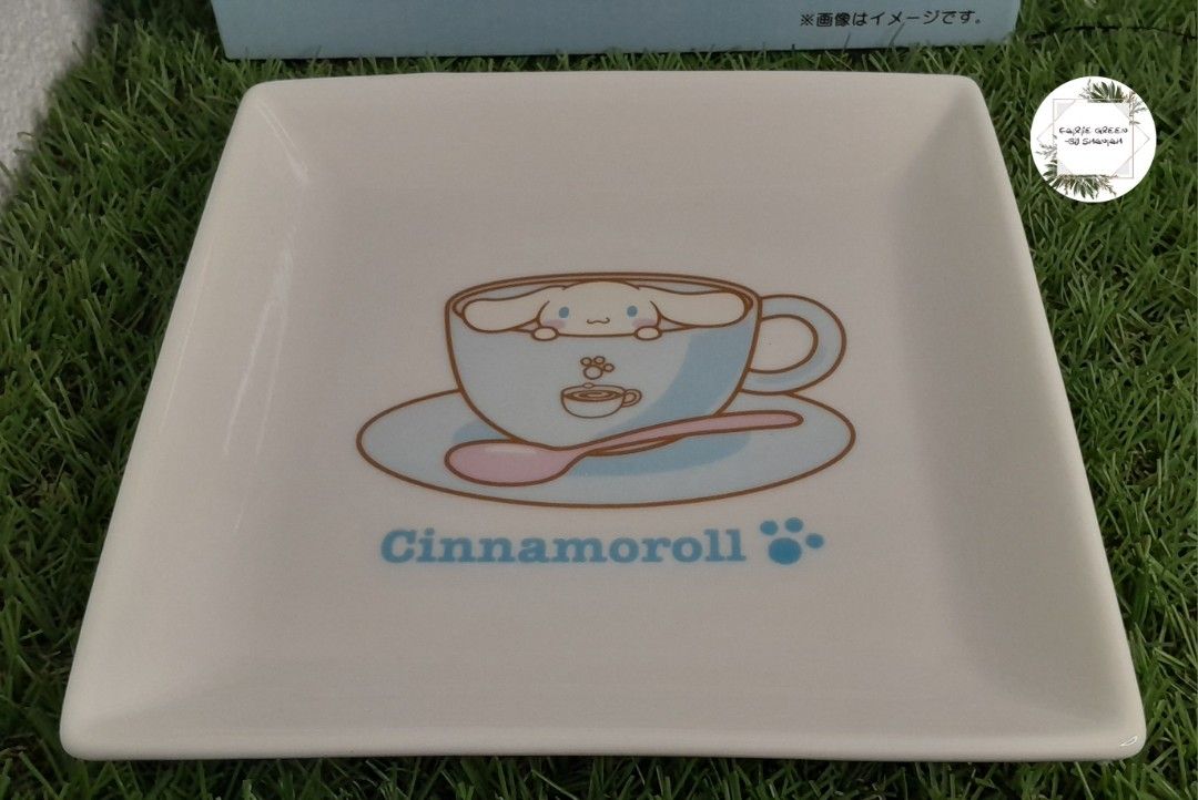CINNAMOROLL~Sanrio Characters 2001~2021 Cinnamoroll Square Plate ~JP ...