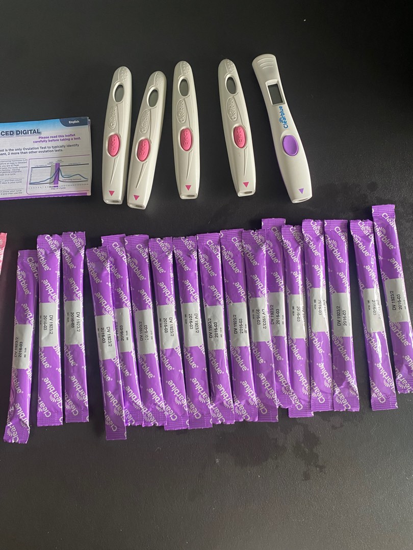 20 Clearblue Ovaluation Test Sticks , Health & Nutrition, Medical ...