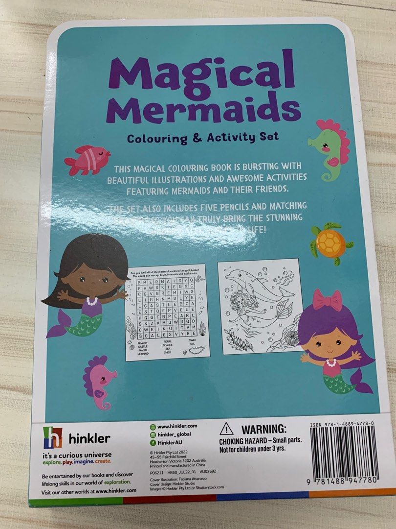 Colouring & Activity book, Hobbies & Toys, Books & Magazines, Children ...