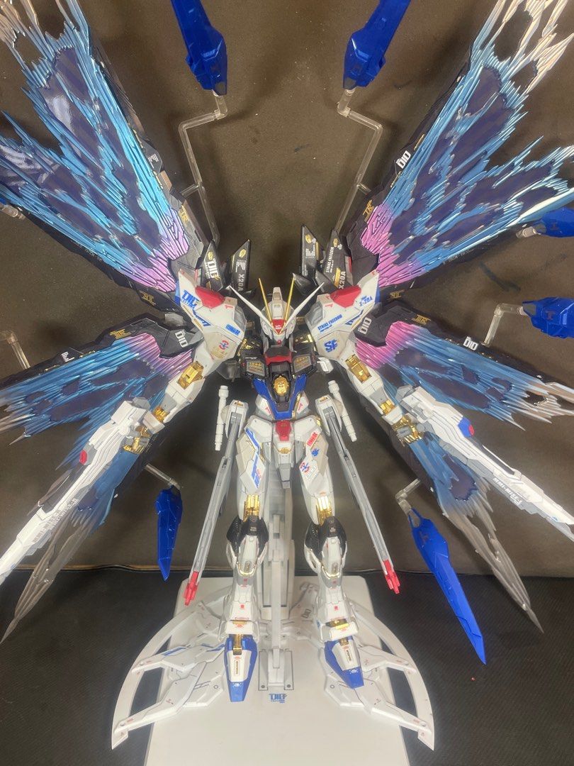Commissioned build - Daban MG gundam strike freedom with wing of light ...
