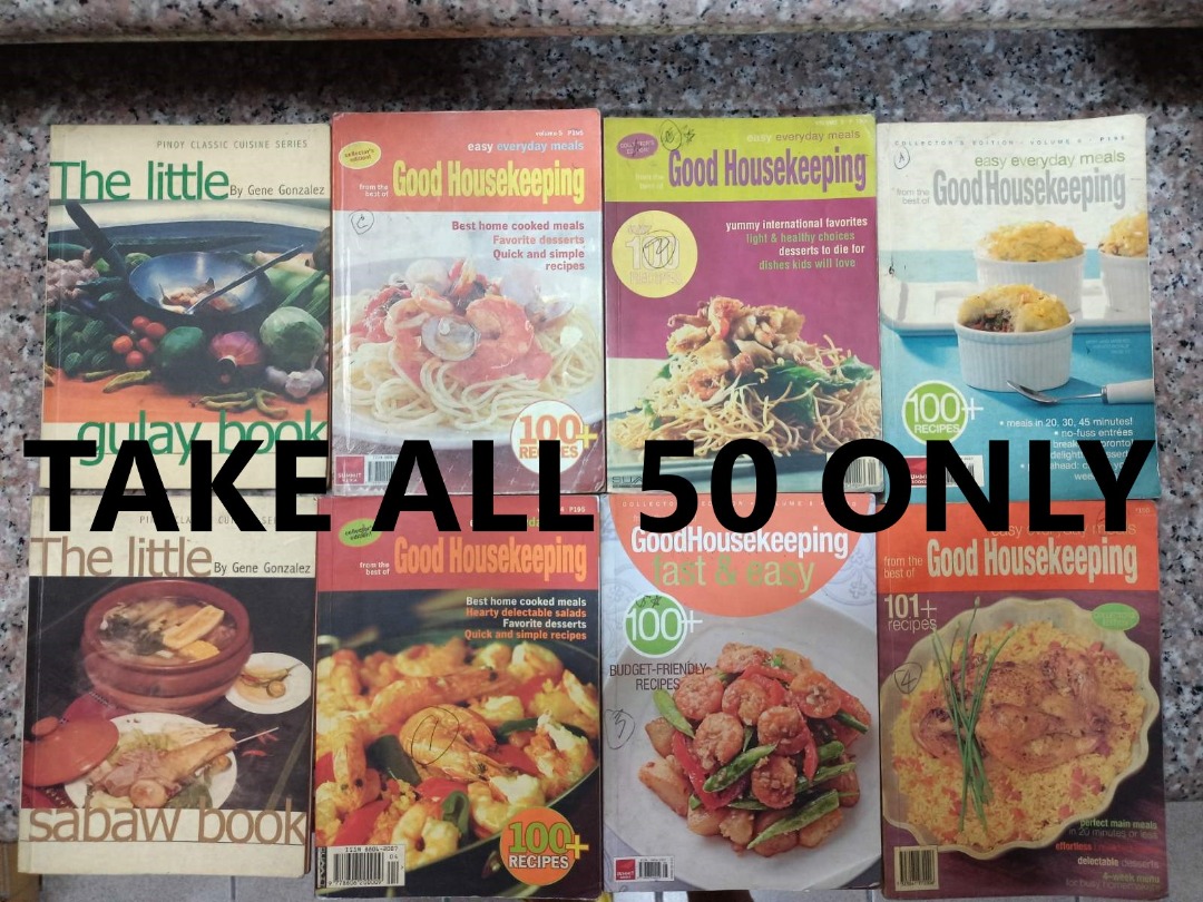 COOKBOOKS FOR SALE (PRELOVED), Hobbies & Toys, Books & Magazines ...