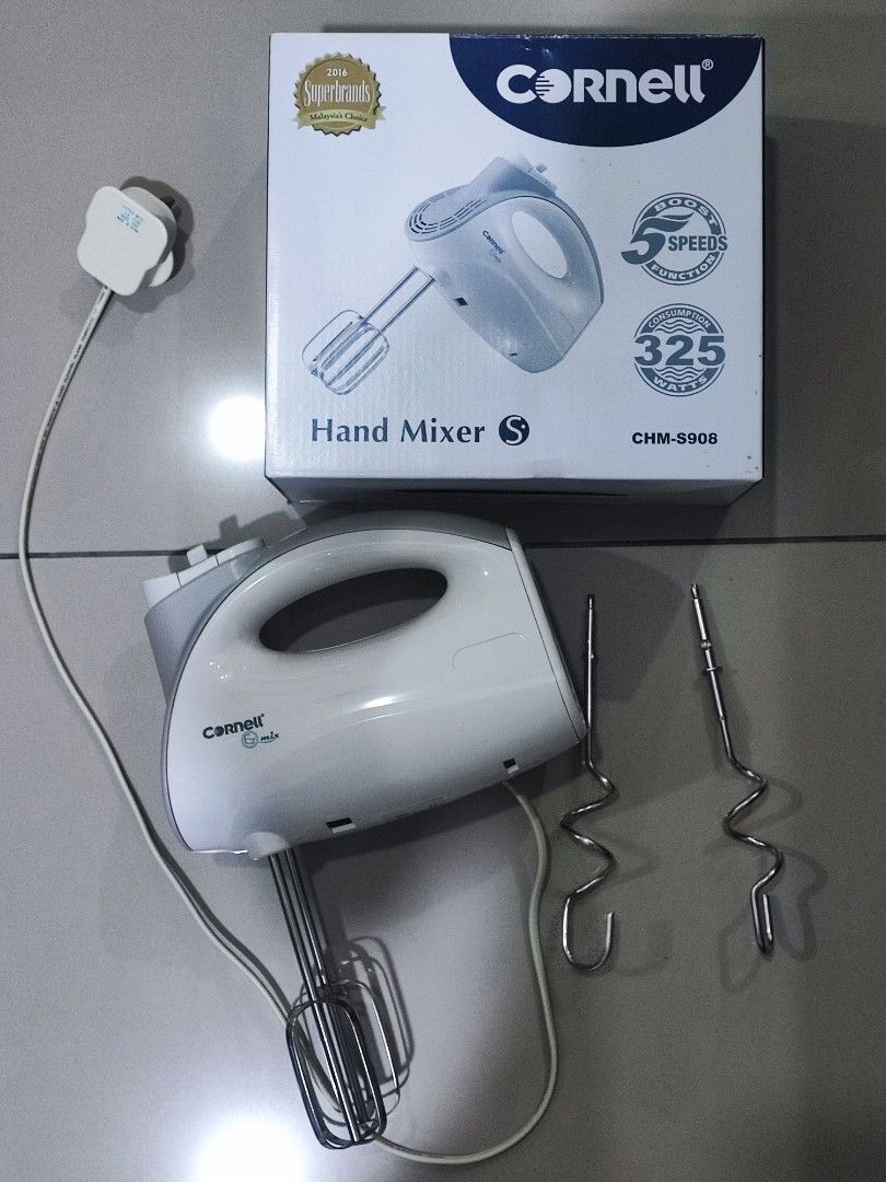 Cornell hand mixer 5 speeds, Food & Drinks, Homemade Bakes on Carousell