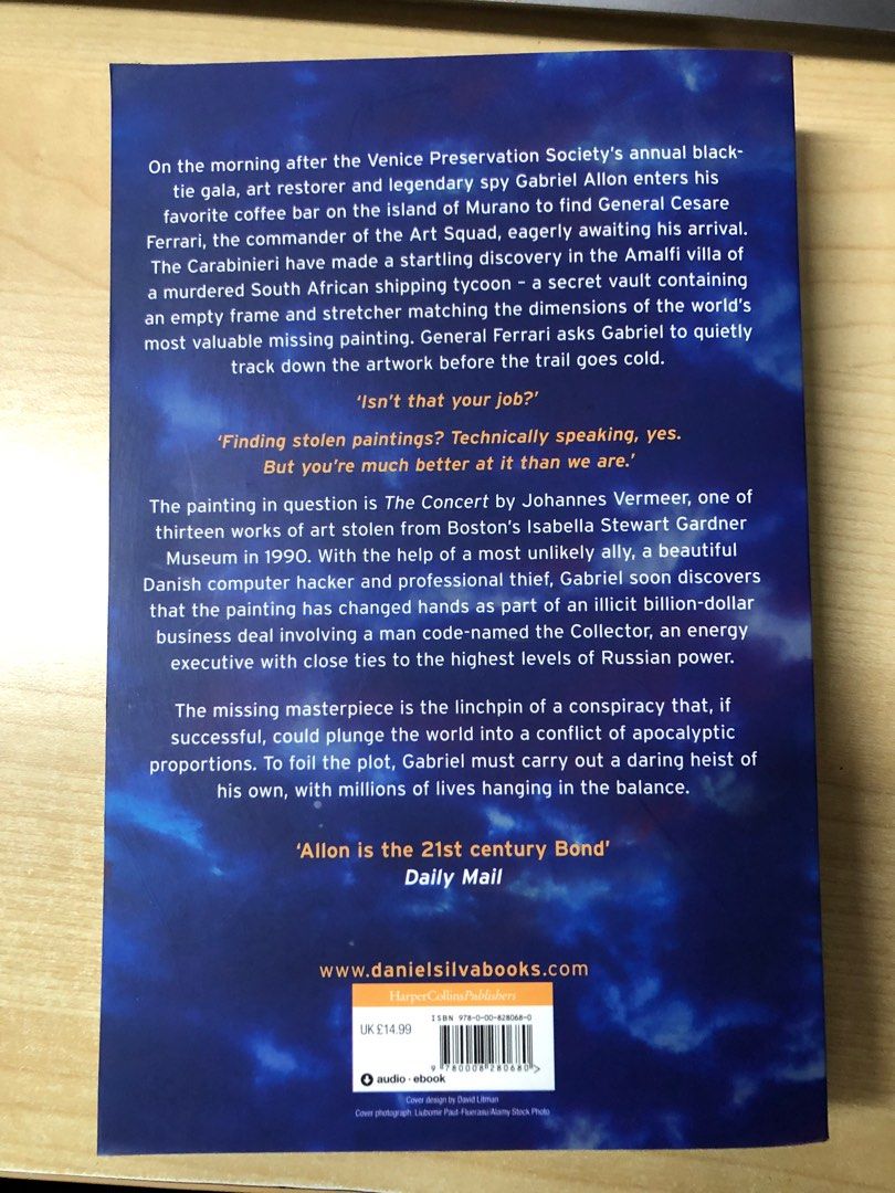 Daniel Silva - The Collector, Buku & Alat Tulis, Buku di Carousell