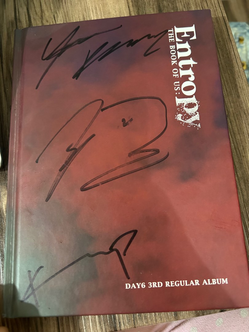 DAY6 album bundle (w/ signed entropy album), Hobbies & Toys, Music ...