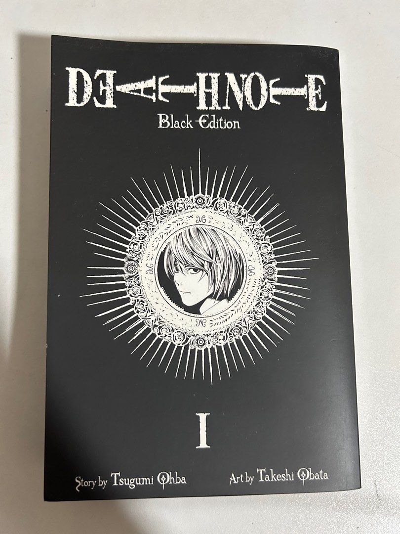 death note volume 1 black edition manga, Hobbies & Toys, Books ...